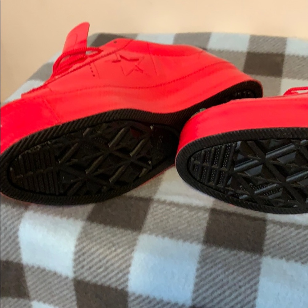 Cherry Red Converse Sneakers - Gem